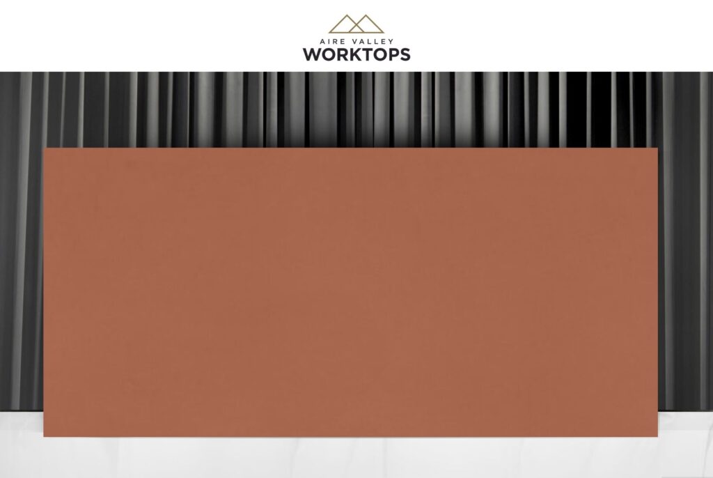 Silestone Arcilla Red - Aire Valley Worktops